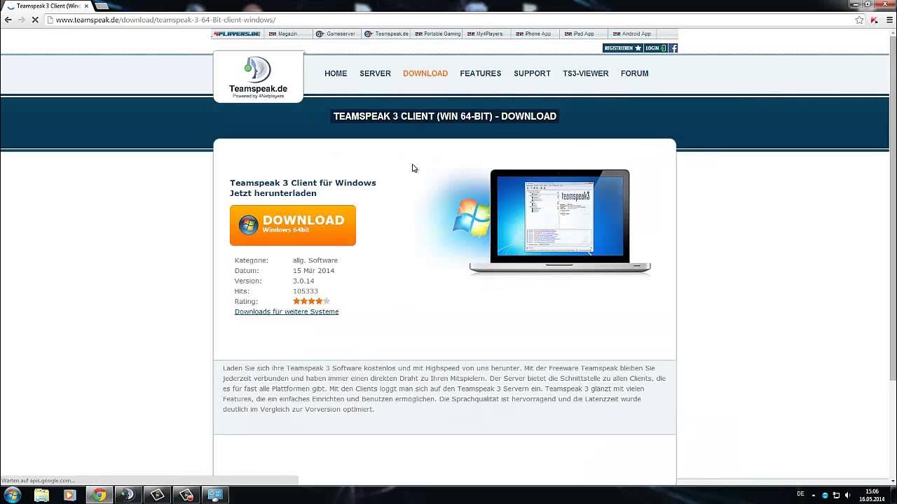 Teamspeak 3 Installieren - YouTube