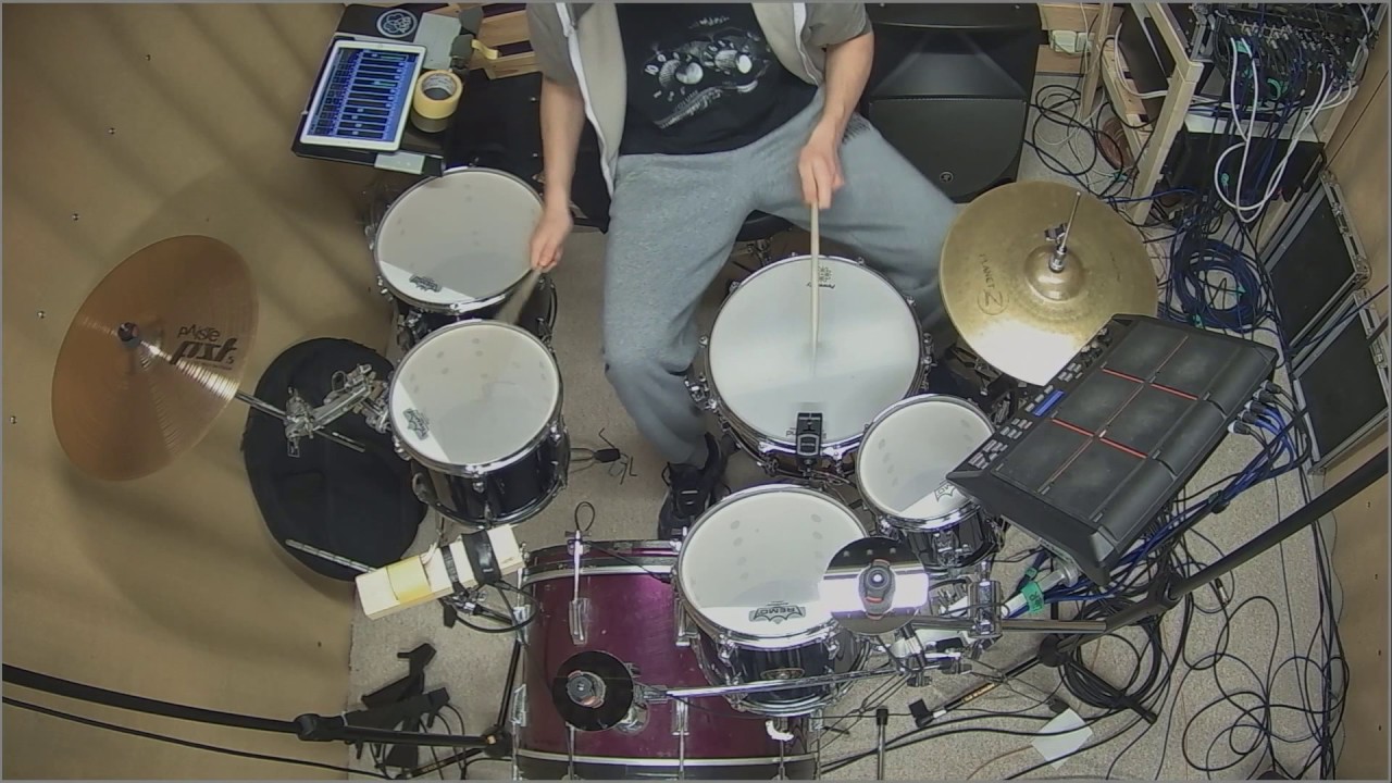 DIY E-Drum project TEST #1 Make your cymbals from scrap! - YouTube