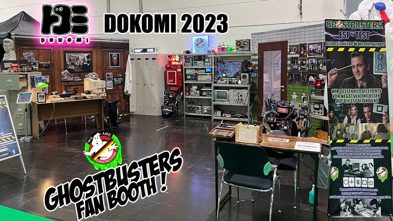 GHOSTBUSTERS FAN BOOTH - DOKOMI 2023 - WE ARE GHOSTBUSTERS GERMANY ...