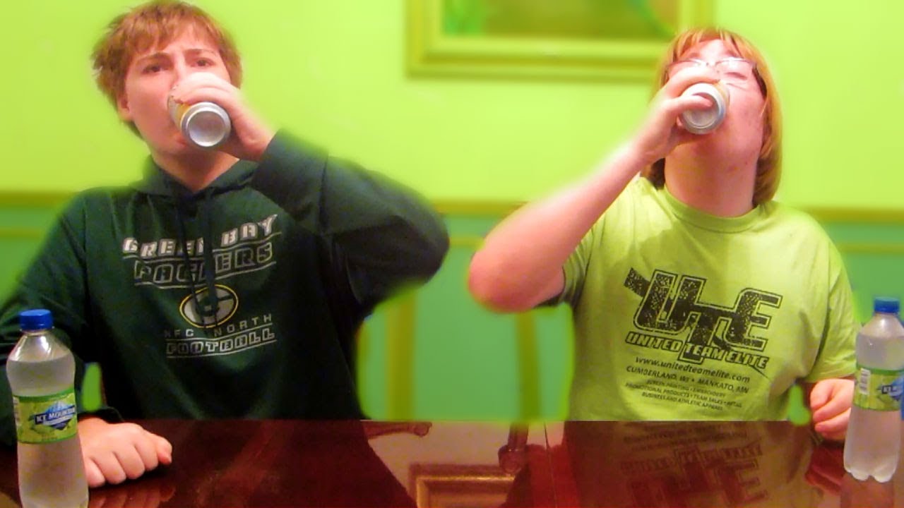 Soda Chugging *Competition* - YouTube