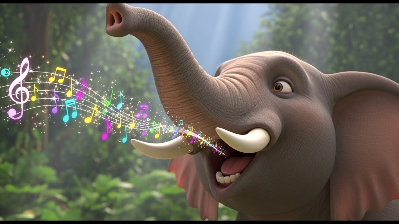 7 The Elephant Who Sang a Song 🐘🎶 - YouTube