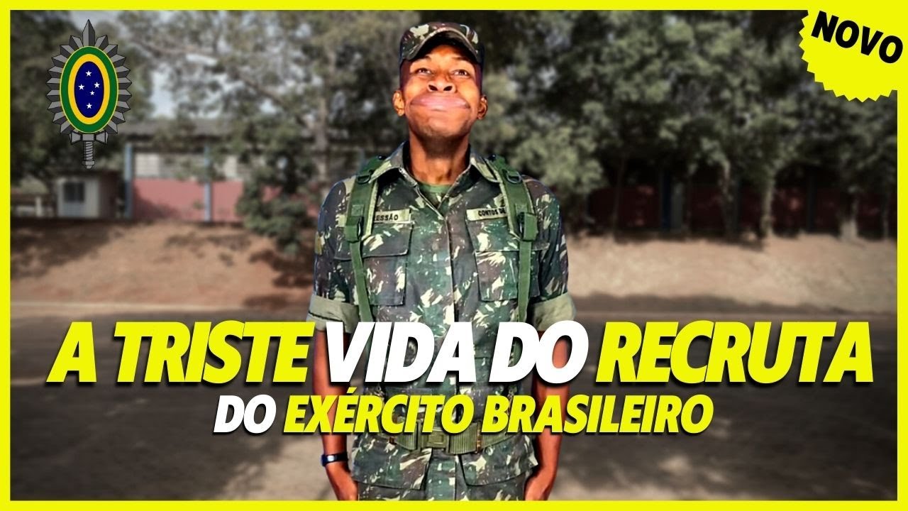 Veja como é a Vida do Recruta No Exército Brasileiro! - YouTube