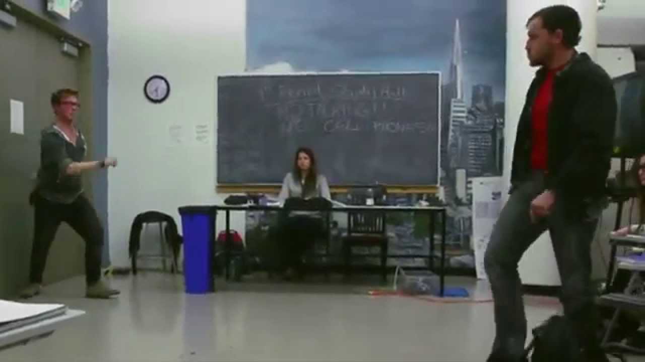 High School Classroom Fight Scene - YouTube