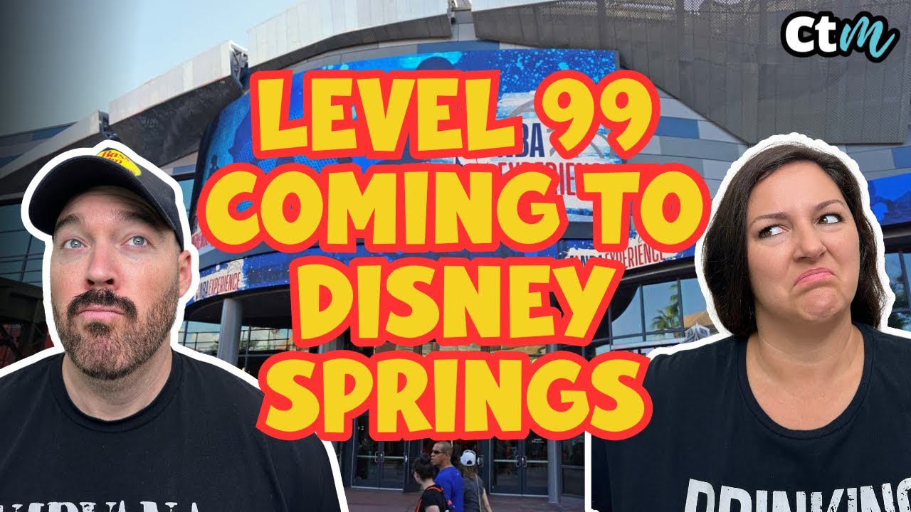 Disney Springs Gets a NEW Attraction? What is Level 99? - YouTube