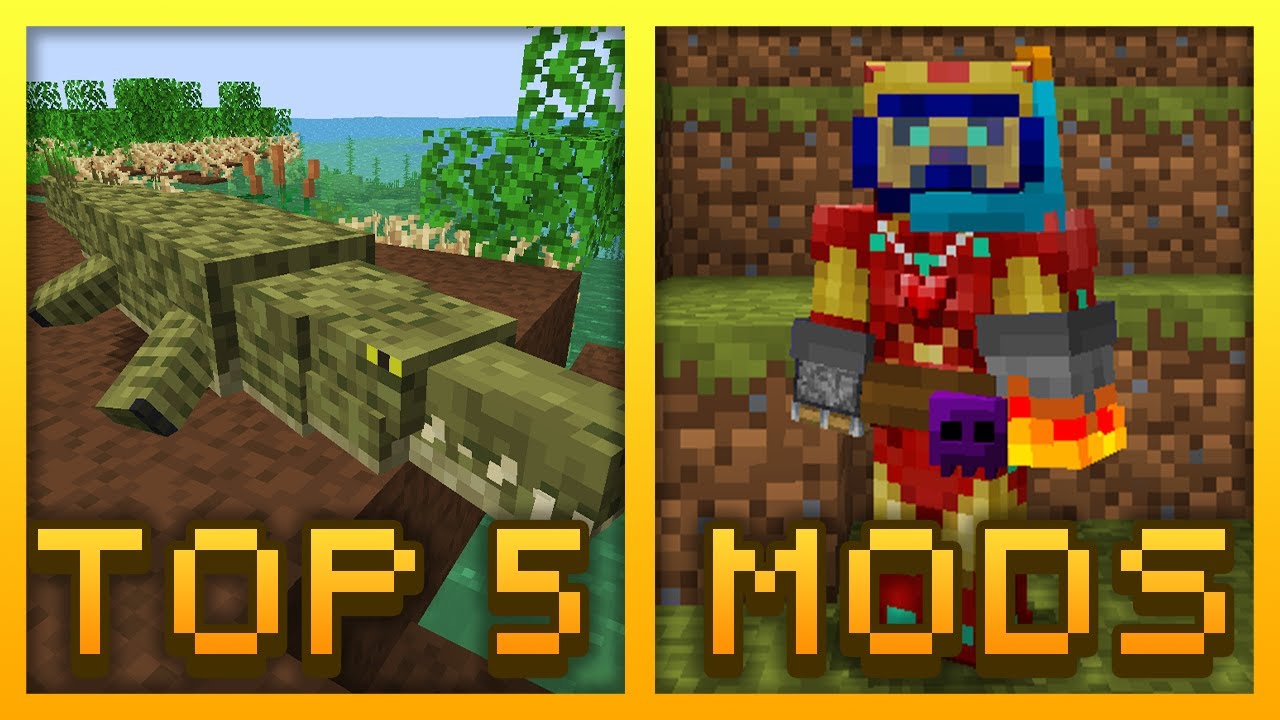 le MIGLIORI MOD dell'anno!!! - MINECRAFT TOP 5 MODS - YouTube