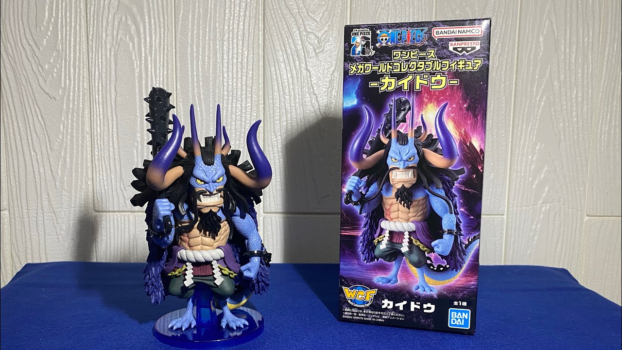 Unboxing One Piece Mega World Collectable Figure (WCF) Hybrid Kaido ...