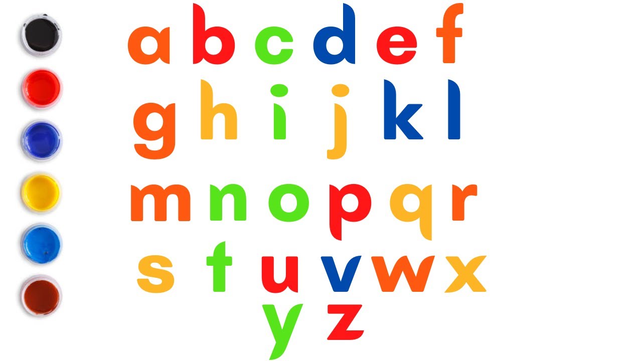 Learn small alphabets a to z | छोटे बच्चों की पढ़ाई | English Alphabet ...