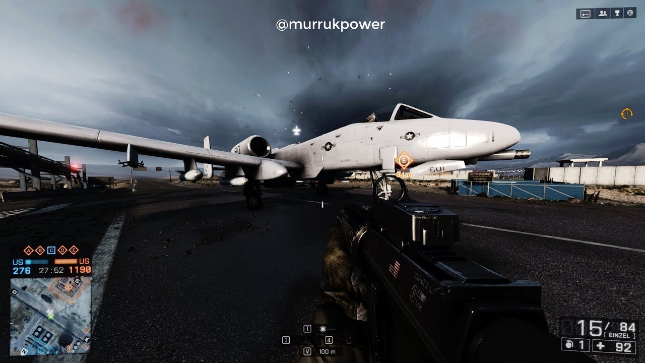 Tank vs Jet /BF4 #36 - YouTube