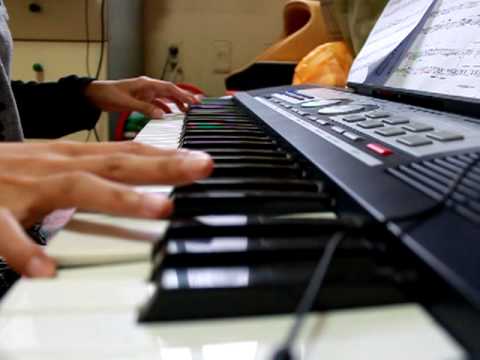 YM-6100 전자키보드 인생의 회전목마 - YouTube