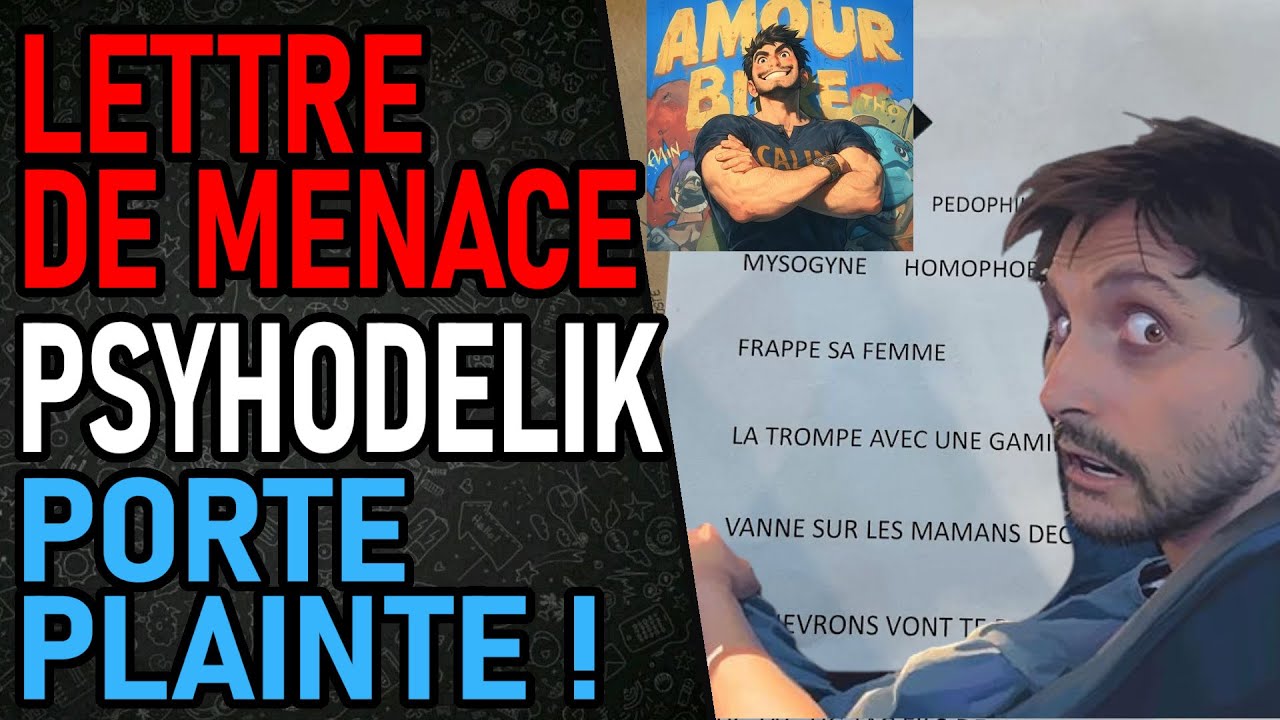 La Lettre De Psyhodelik , et Les menaces de Droite ! - YouTube