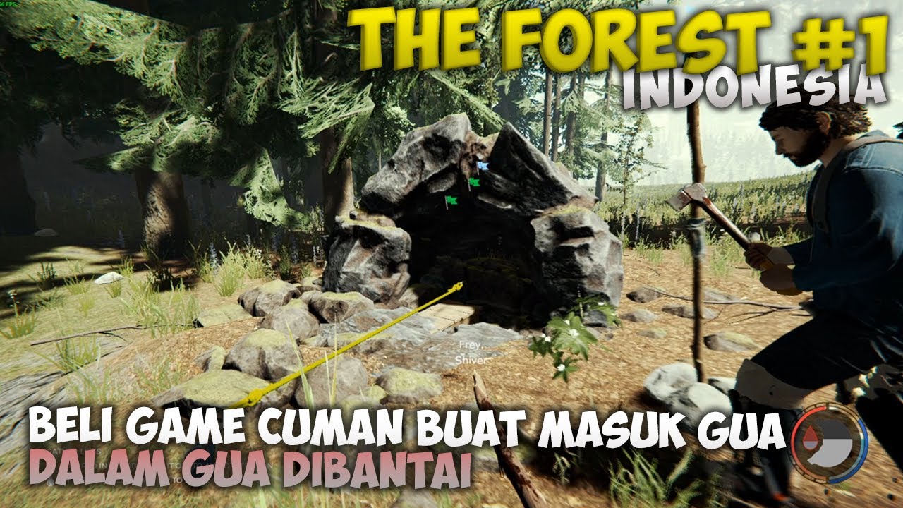 Kihokie Beli Game Cuman Buat Masuk Gua! Dalam Gua Dibantai Cowman - The ...