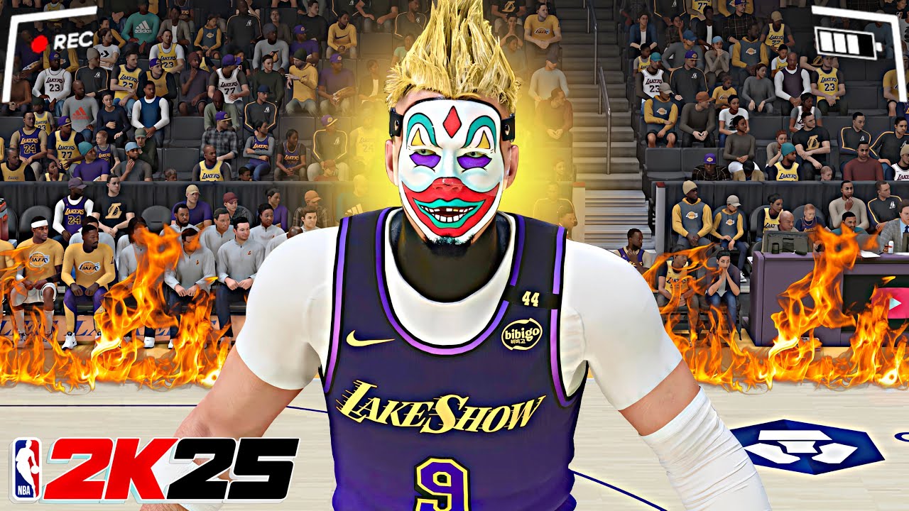 BEST SWING BUILD in THE REC with THE SQUAD on NBA 2K25 - YouTube