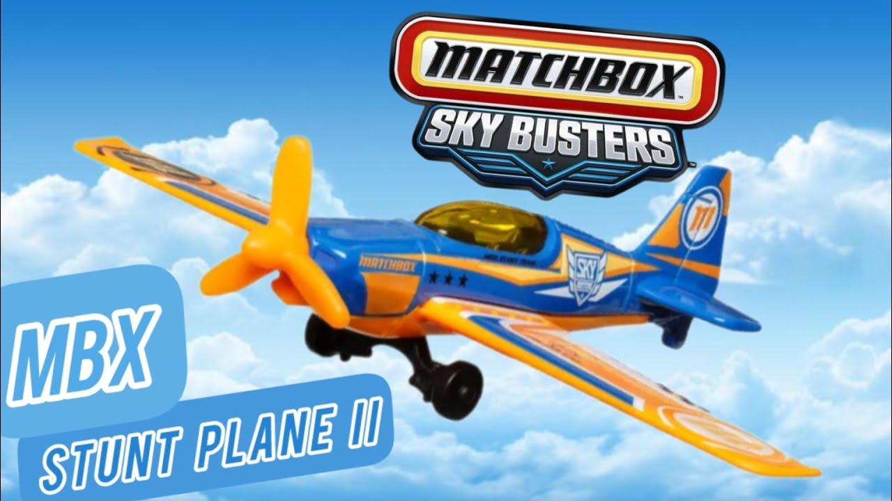 Matchbox Sky Busters 2025 | MBX Stunt Plane II Review - YouTube