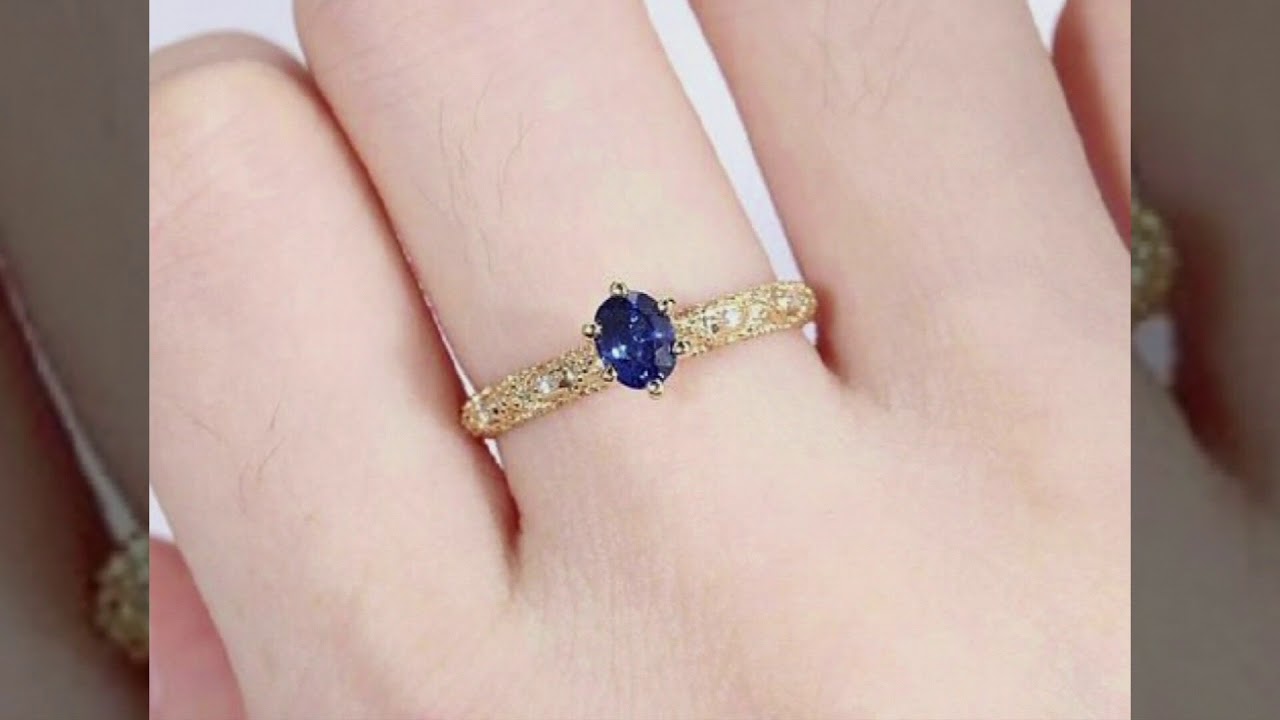 Beautiful Single Stone Ring Designs| Latest New Ring Designs| | Ring ...