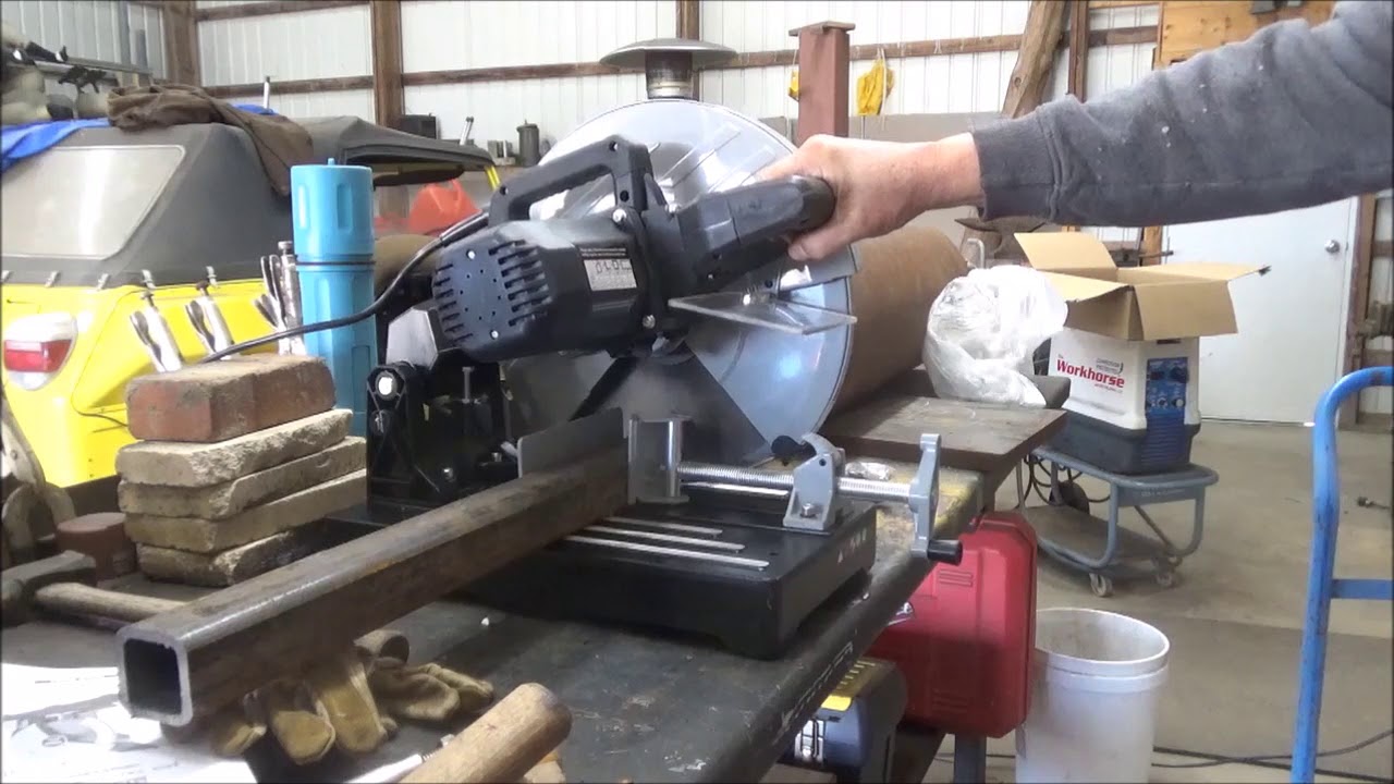 NORTHERN HYDRAULICS CHOP SAW REVIEW - YouTube