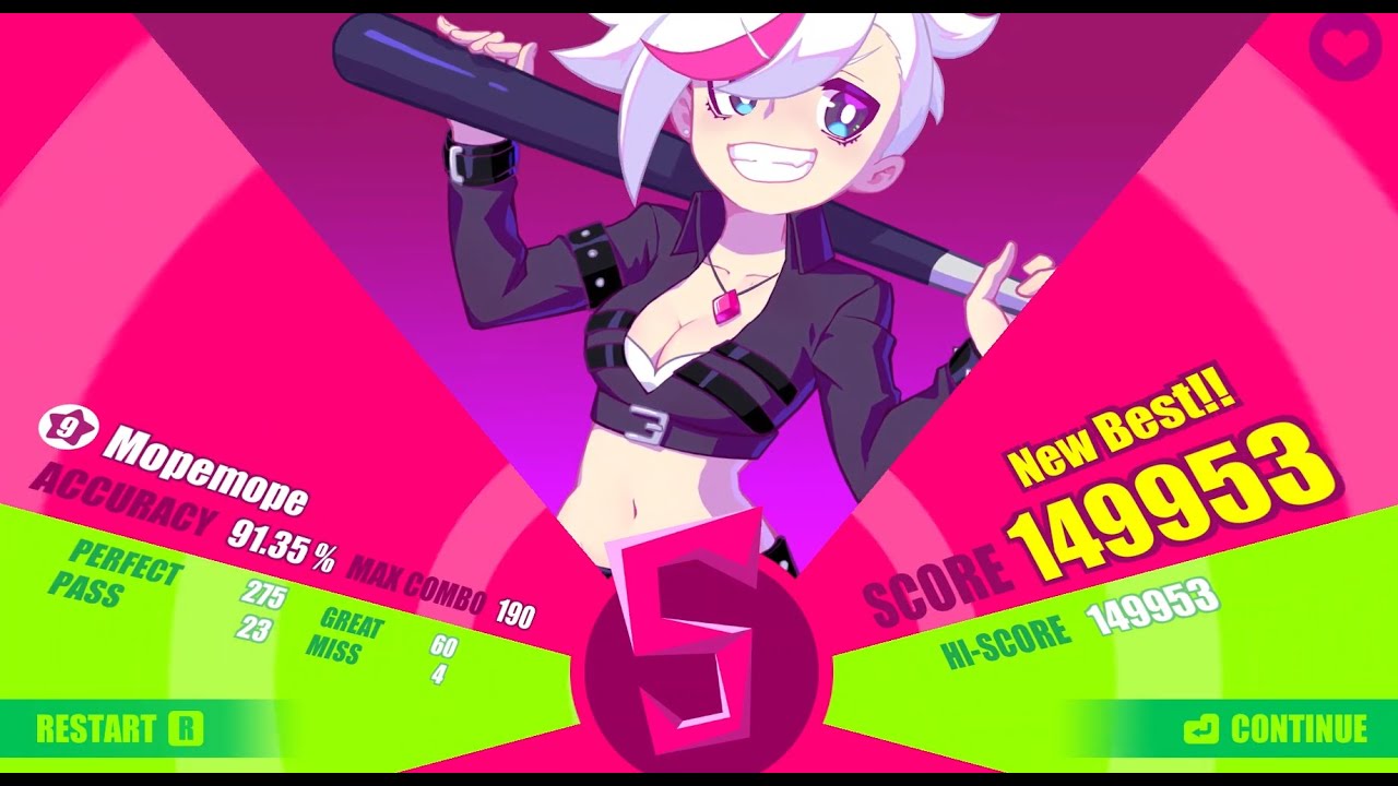 【Muse Dash】- Mopemope (MASTER ★9) 91.35% - YouTube