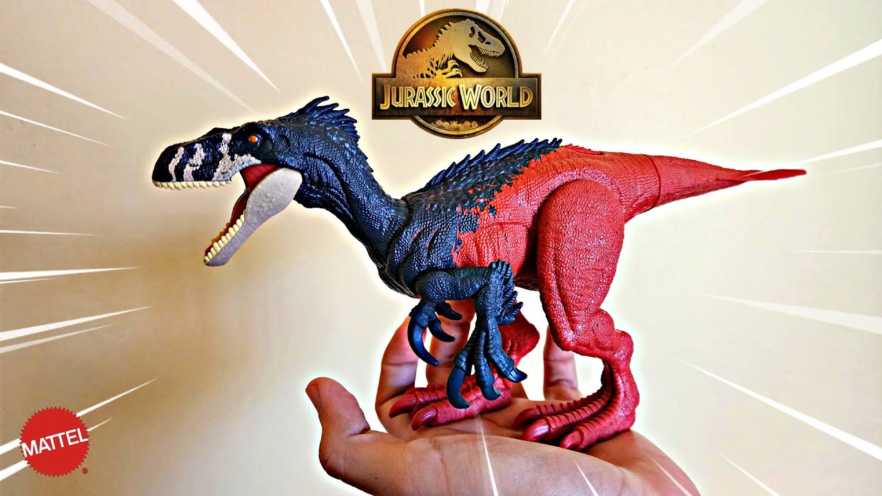 Megaraptor | Review: Jurassic World Mattel - YouTube