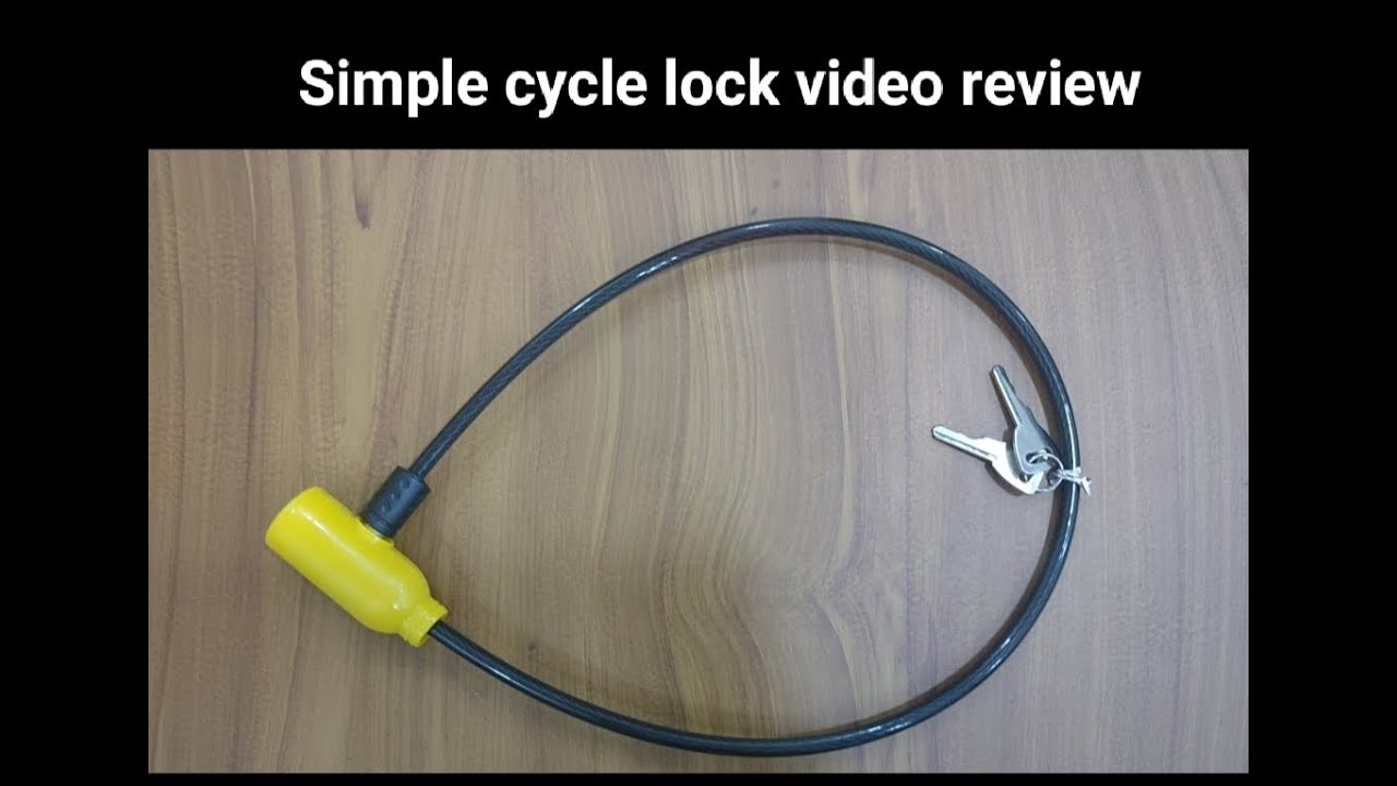 Simple Cycle Lock video review - YouTube