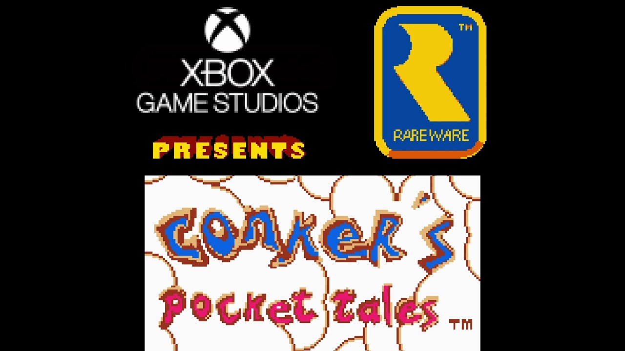 Xbox Game Studios/Rareware logos Conker's Pocket Tales (GBC Version ...
