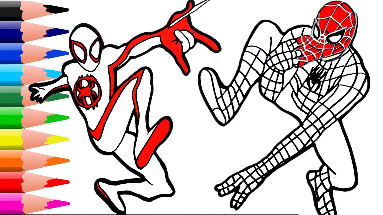 🔴🔴 HOW TO DRAW TO spider-man: across the spider-verse #SpiderMan4 - YouTube