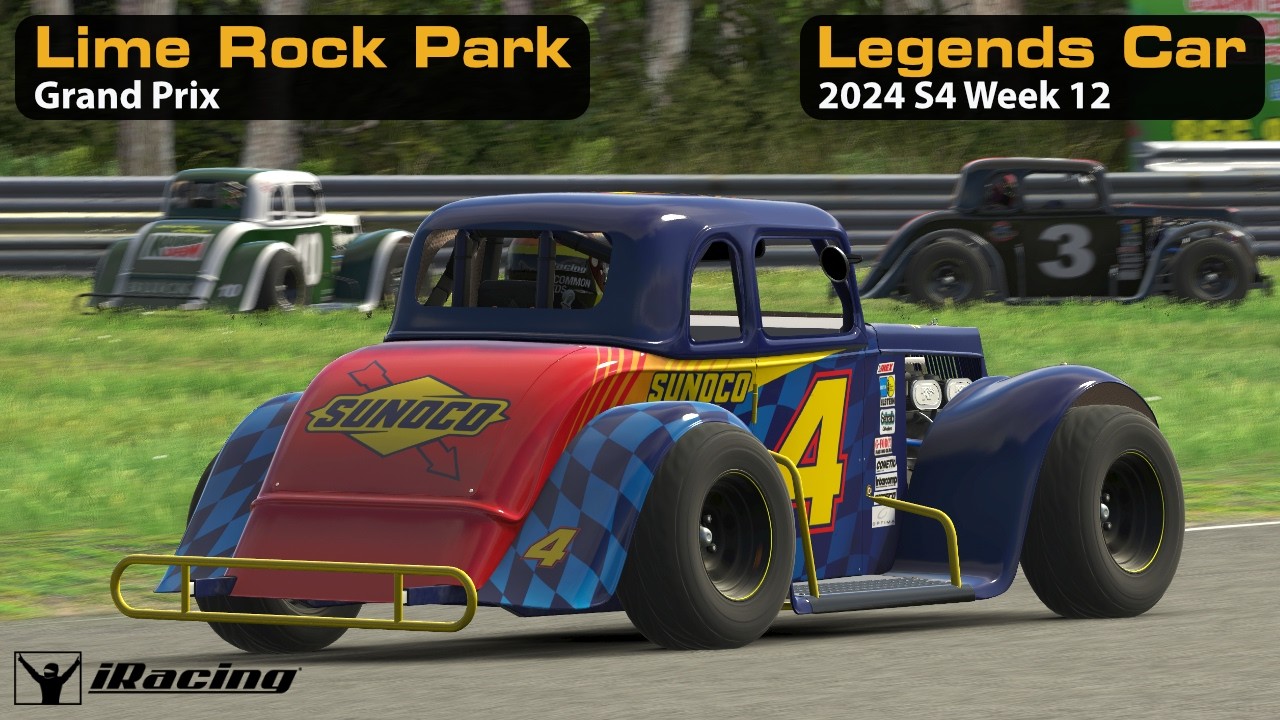 Legends Car at Lime Rock Park | iRacing - YouTube