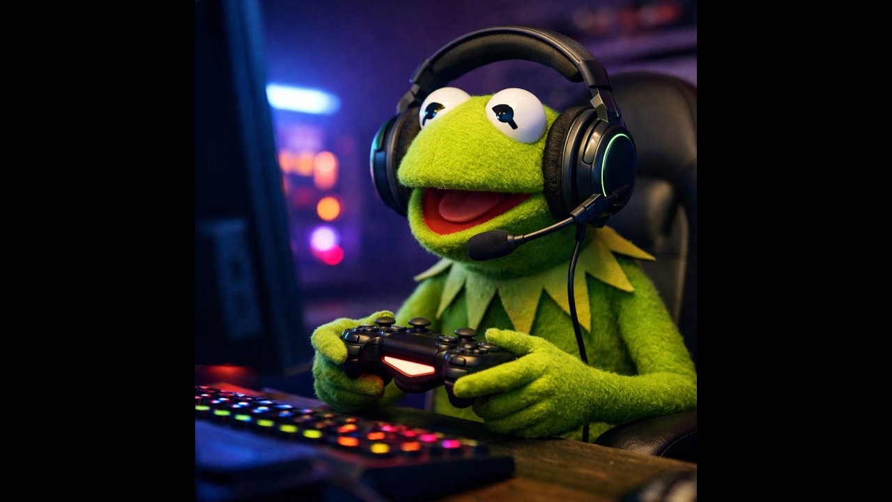 Kermit The Frog Plays Roblox and maybe FNAF - YouTube