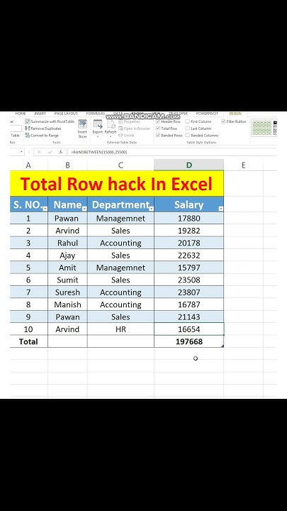 How To Find Sum Without Any Formula Or Function Shorts Exceltips Tricks Tips Sum Youtube