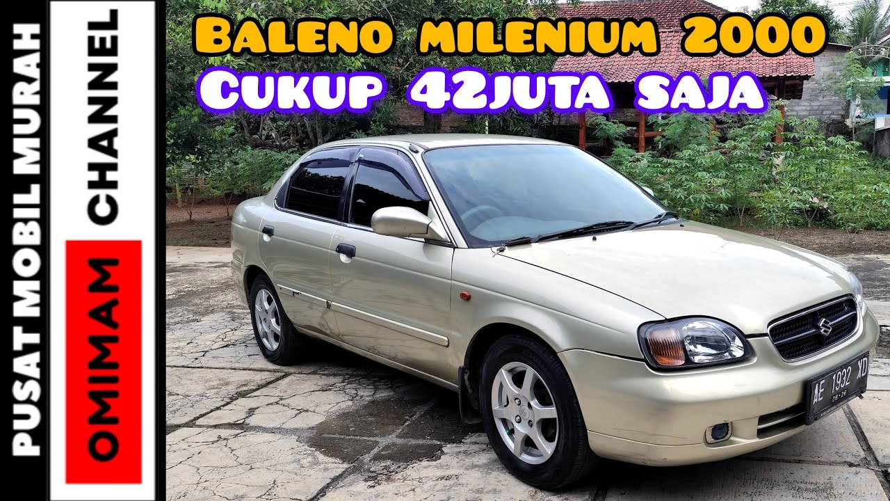Suzuki Baleno milenium 2000,elegan, mewah, murah, irit. - YouTube