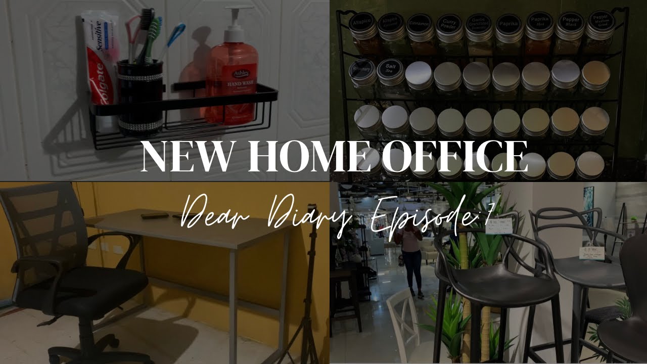 New Home Office Shopping | Spice Jars and More | Dear Diary Episode: 7 ...