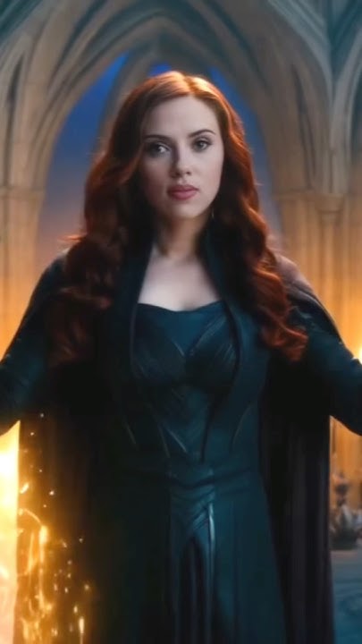Scarlett Johansson is Scarlett Witch in Scarlett Witch Teaser trailer 2025 fan made #marvel # ...