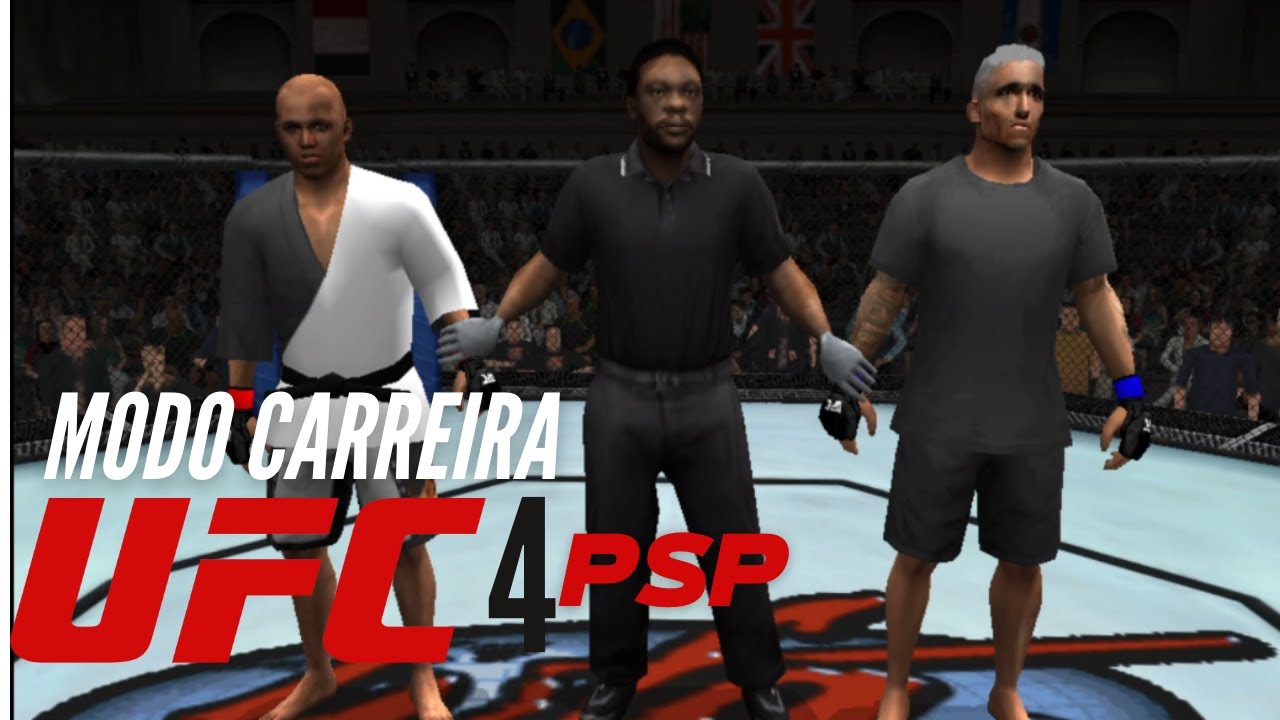 MODO CARREIRA UFC PSP MOD UFC 4 #2 - YouTube