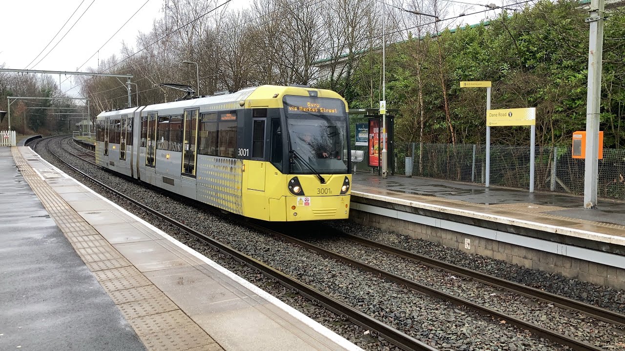 Tram-Spotting At Dane Road (2.3.24) - YouTube