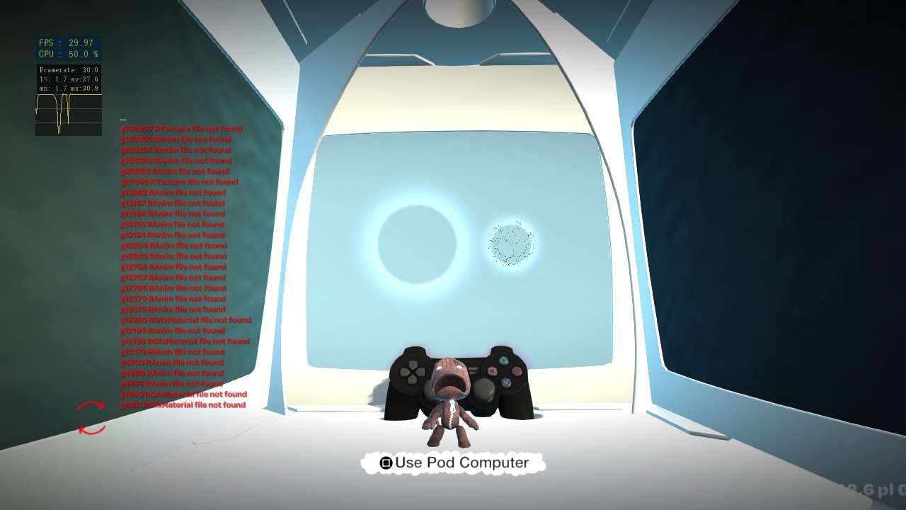 LBP2 Pre Alpha pod is a bit broken - YouTube