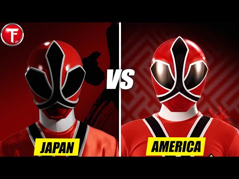 7 Perbedaan Antara Power Rangers Samurai & Shinkenger
