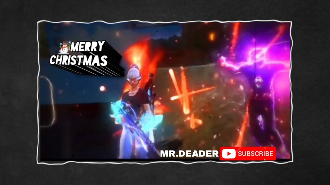 ☃️ Merry Christmas To All 🎄 Inspired by RUOK FF. 24k Golden ... - YouTube