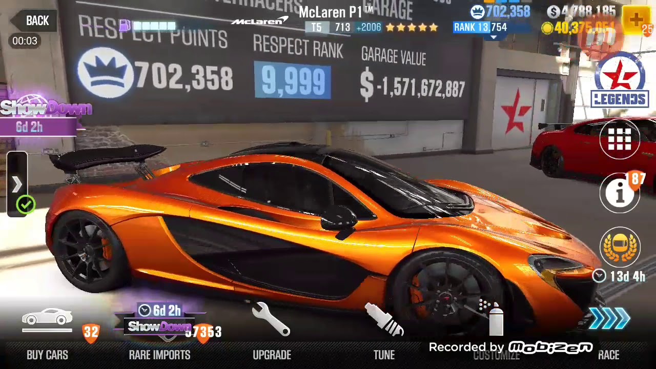 McLaren P1 Maxed Tune | Test Run | CSR Racing 2 - YouTube