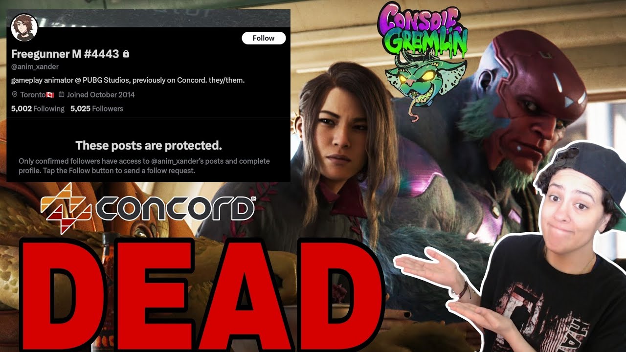 Concord MASSIVE FAILURE - Industry Shills & Woke Game Dev EXPOSED - YouTube