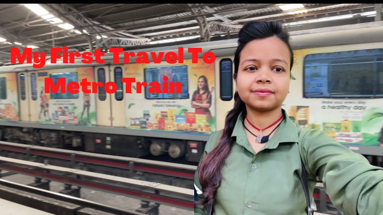 My First Metro Train Travel Experience - YouTube