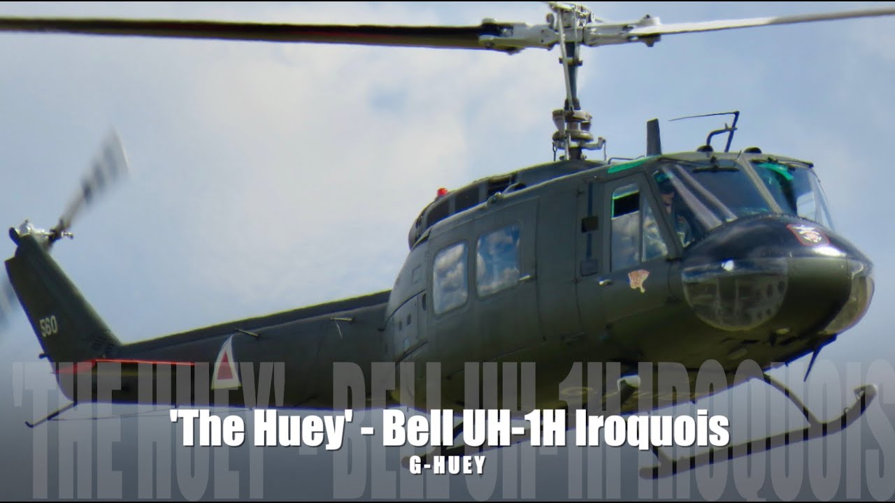 The Huey G-HUEY - Bell Iriquois helicopter - Falklands War 'prize ...