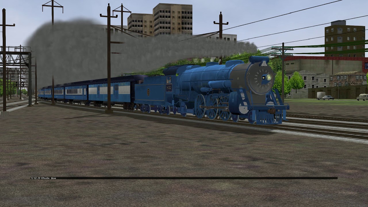 Open Rails Locomotive Demo - YouTube