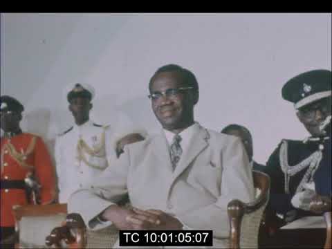 Dr. Kofi Busia Sworn in as Prime Minister of Ghana | September 3rd 1969 ...