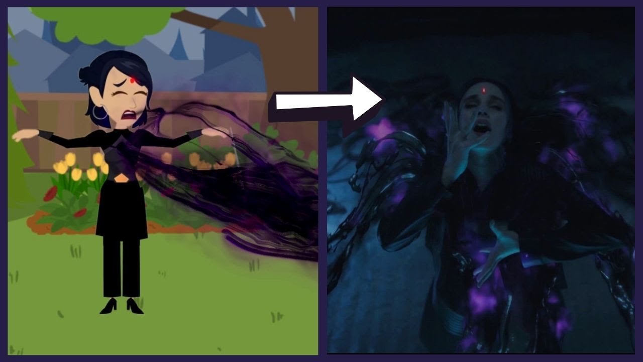 Raven Absorbing Lazarus Pit Power (ANIMATED SCENE EFFECT) (VFX TEST) # ...