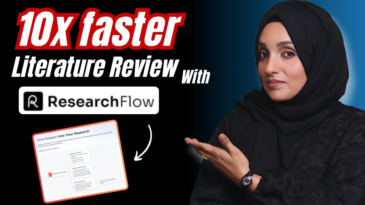 10x your Literature Review Undersatnding with ResearchFlow | Build interactive connections - YouTube