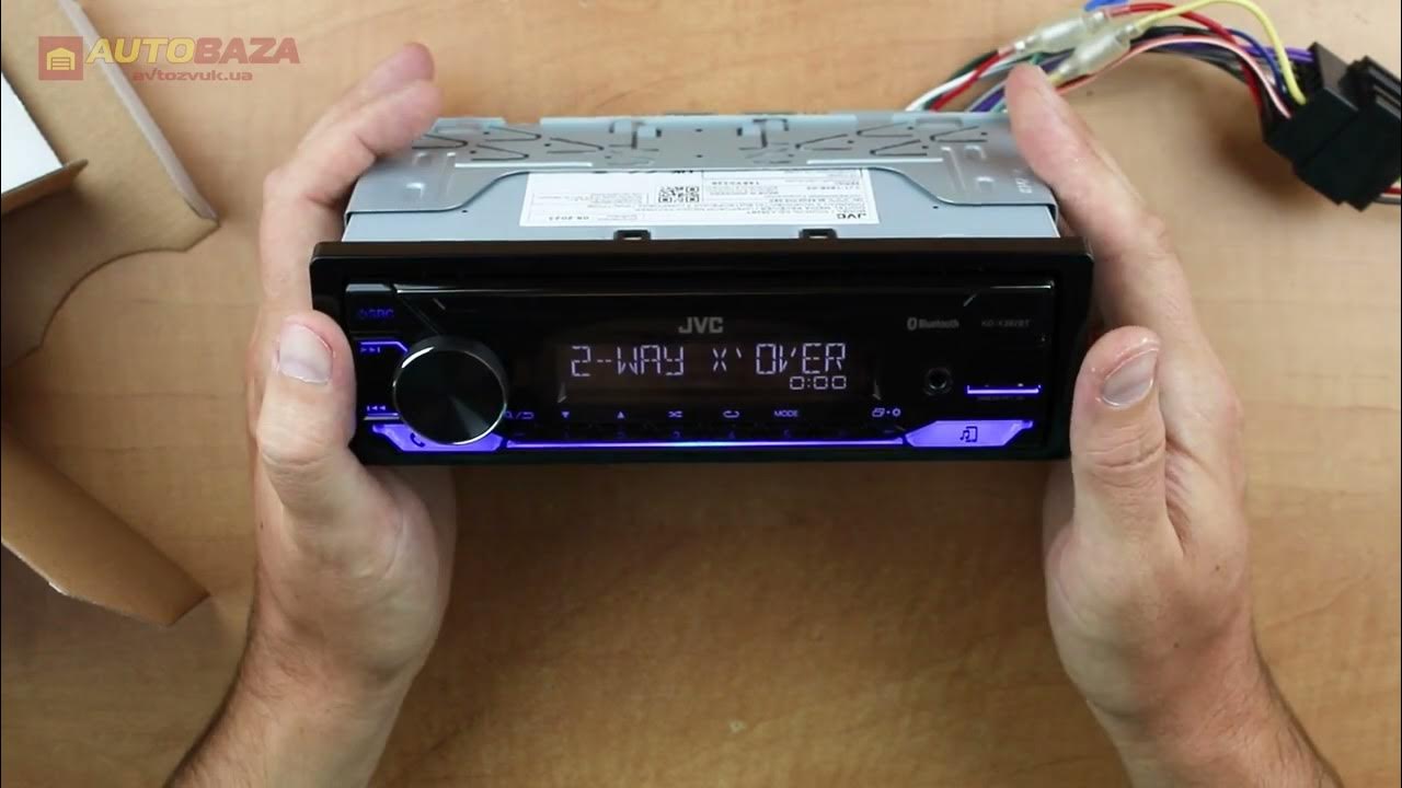 Автомагнітола JVC KD-X382BT - YouTube