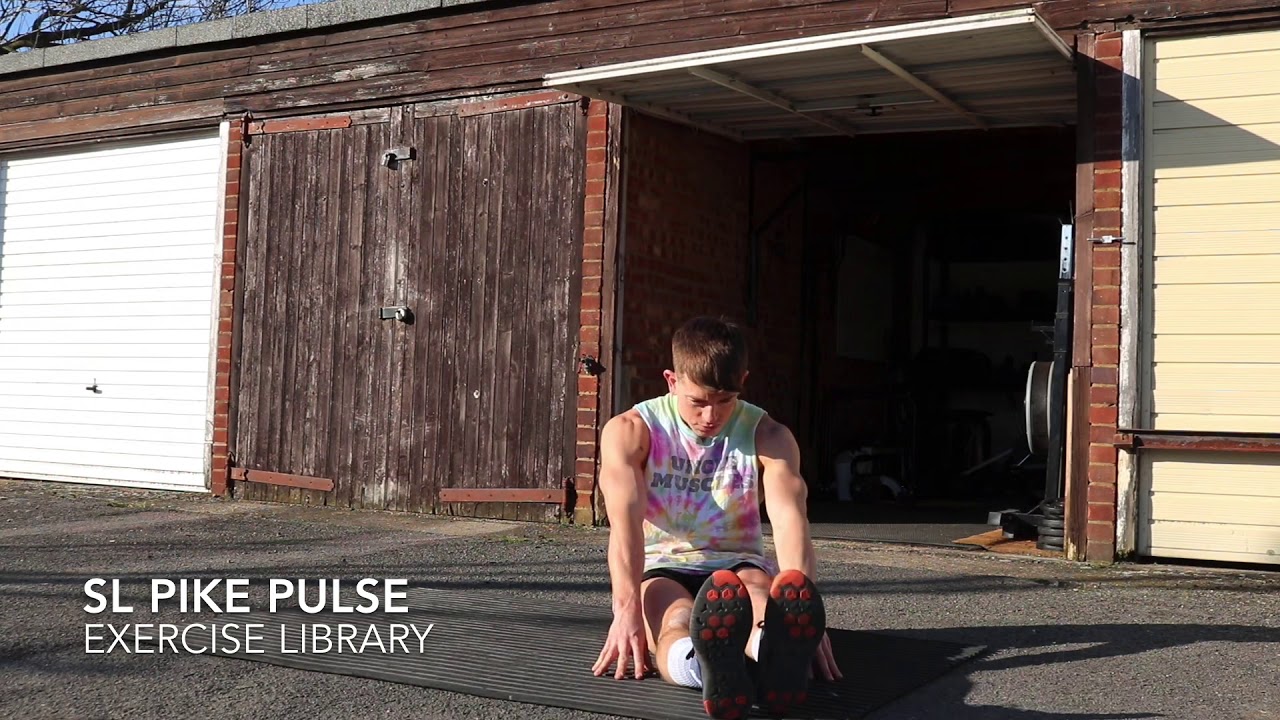 Single Leg Pike Pulse - UNCLE MUSCLE Exercise Library - YouTube