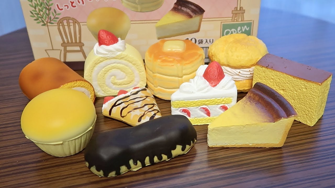 Re-Ment Squishy Super Soft Pastry House | ASMR Unboxing & Squeezing ...