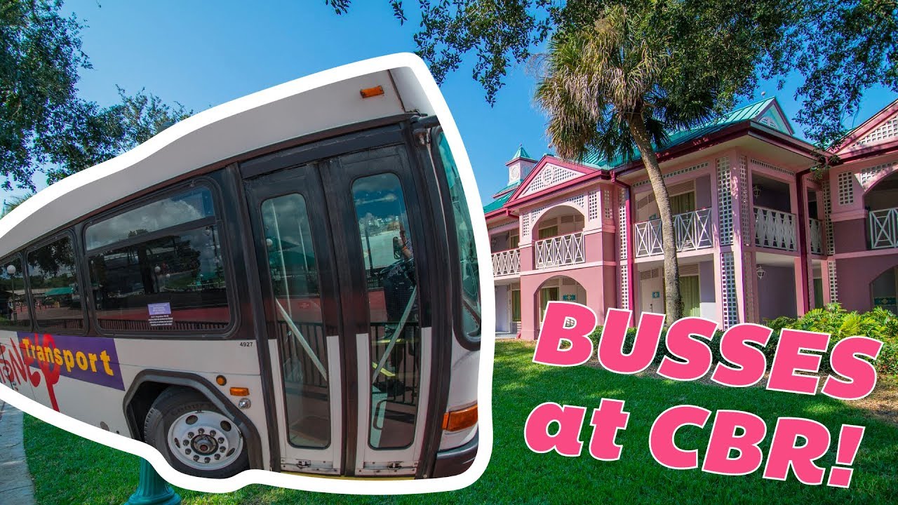 Caribbean Beach Resort Transportation - YouTube