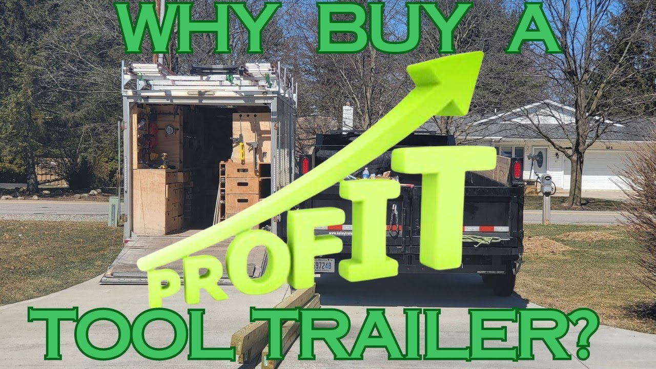 Tool Trailer and Why You Should Have One! Increase Your Revenue - YouTube
