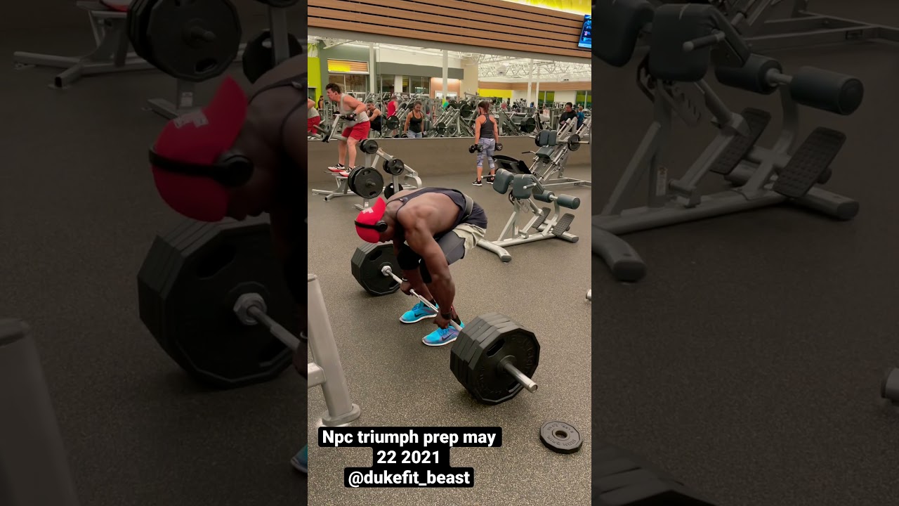 Npc prep heavy back workout for mass.follow me on Instagram @dukefit ...