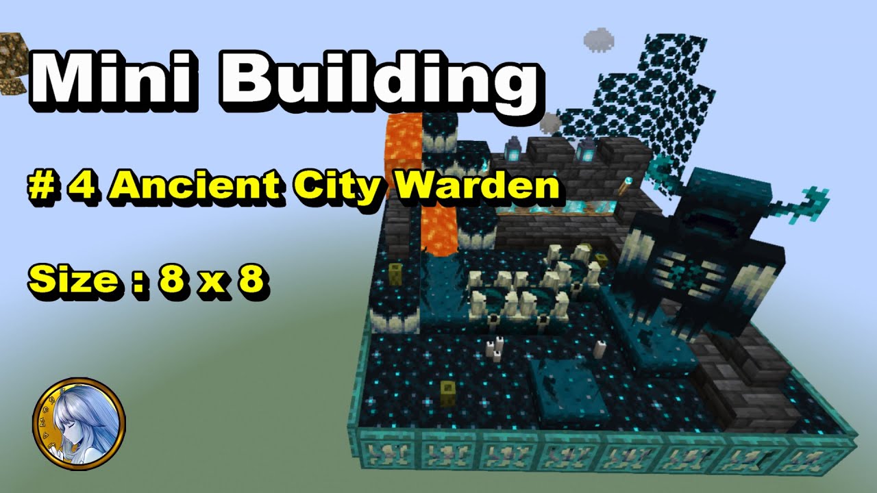 Minecraft Mini Building Ancient City Warden @MHoper - YouTube